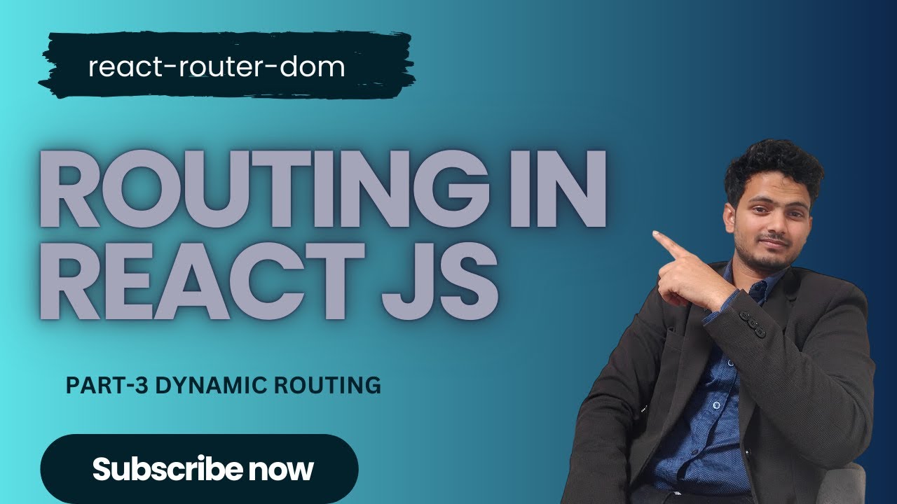 Dynamic Routing In React Advanced React Router Guide Youtube