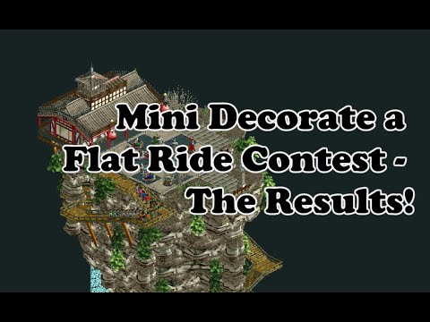 Mini Decorate A Flat Ride Contest The Results Youtube