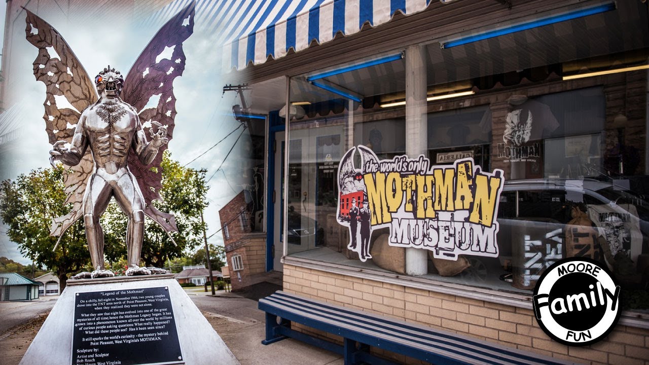 Mothman Museum Full Tour Point Pleasant Wv Youtube