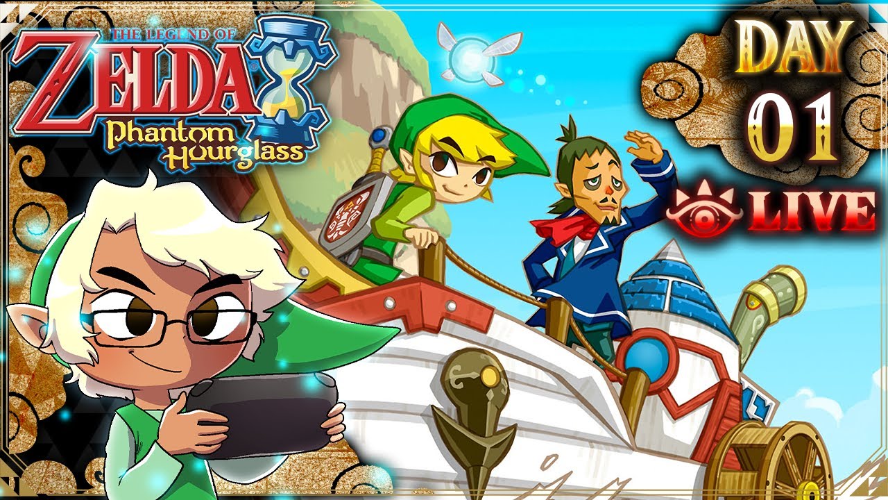 Revisiting Zelda Phantom Hourglass Live Day 01 Youtube
