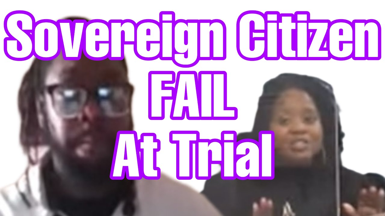Sovereign Citizen On Trial Fail Youtube