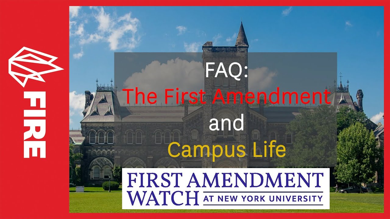1st Amendment Student Journalists Recognized With First Amendment