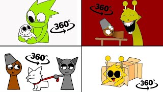 Incredibox Sprunki Takes Over Your House Vr 360 Experience Vr 360