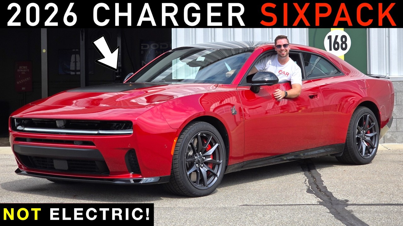 2026 Dodge Charger Sixpack Meet The 550 Hp Charger With An Engine