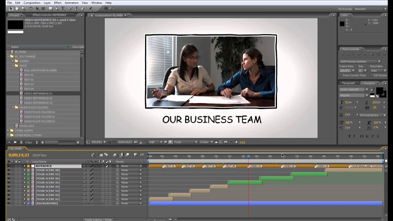 Explainer Video Templates After Effects