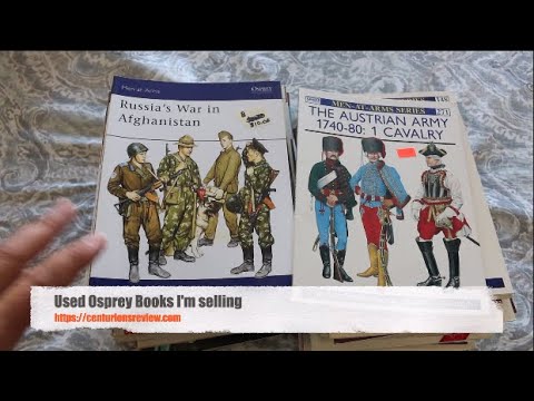 Used Osprey Books I M Selling Youtube