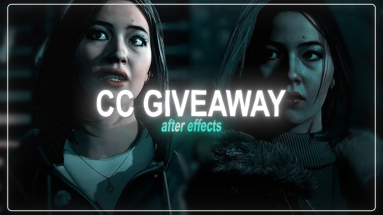 Cc Giveaway After Effects Youtube