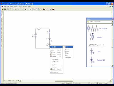Manejo de los simuladores Livewire y PCB wizard ~ Electrónica Fácil