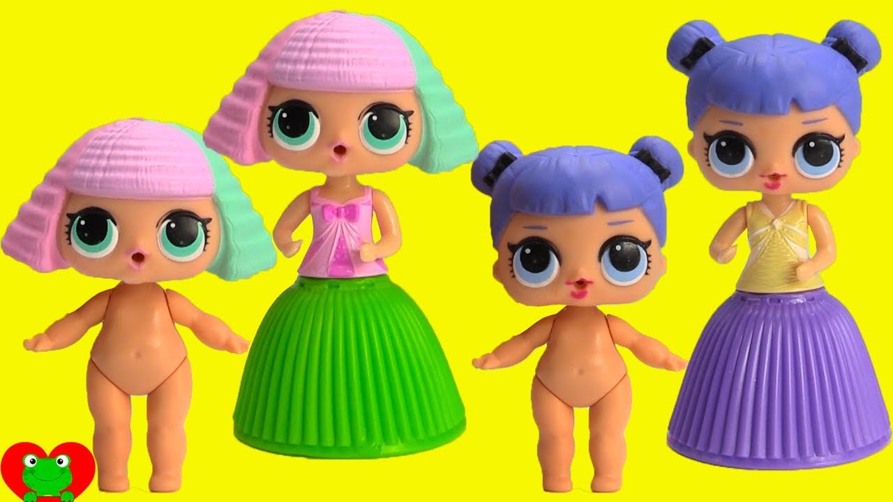 Lol Surprise Dolls Fashion Dress Up Youtube