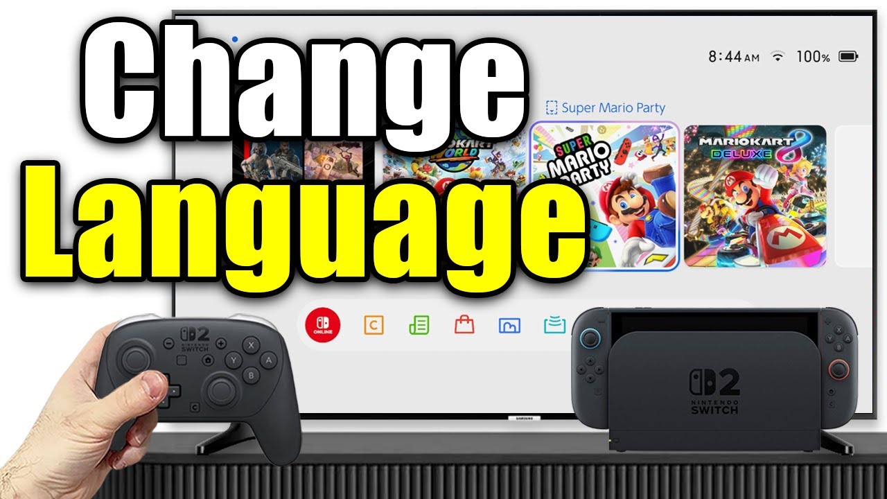 How To Change Language On Nintendo Switch 2 Easy Guide Youtube