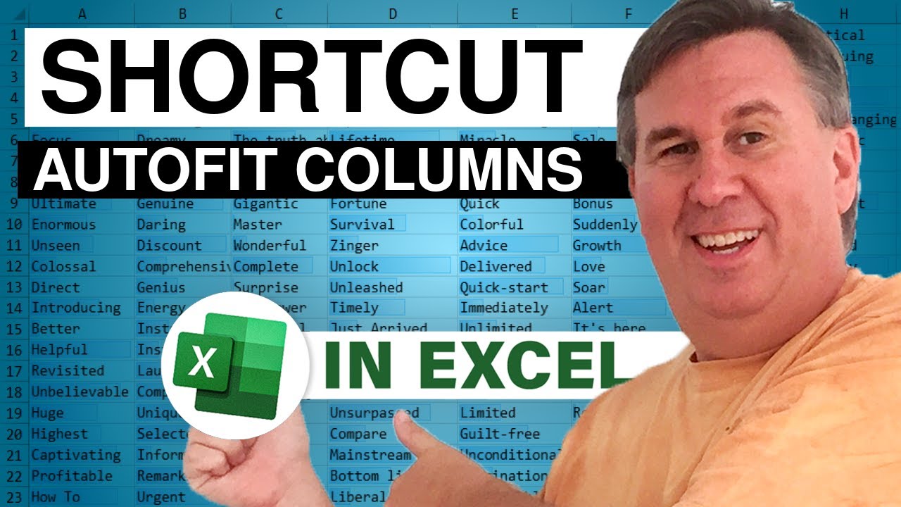 Auto Fit Column Width Excel Shortcut At Liam Edgar Blog