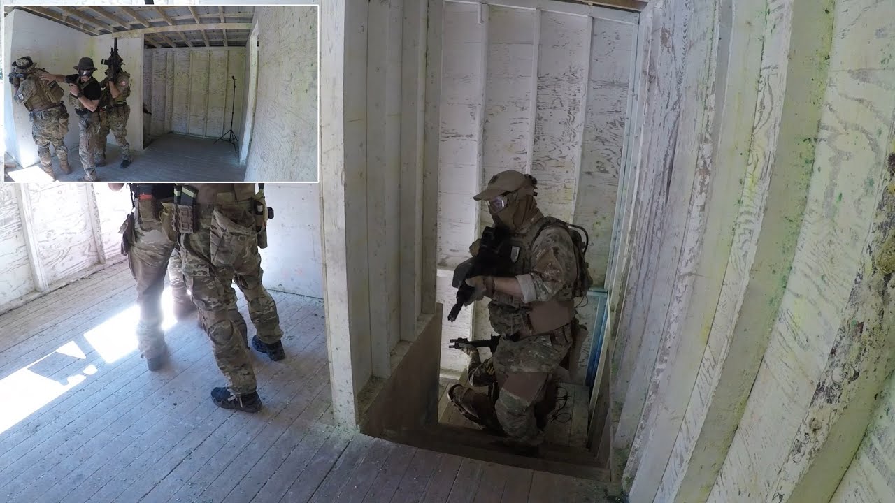 Clearing Building Cqb Training Youtube