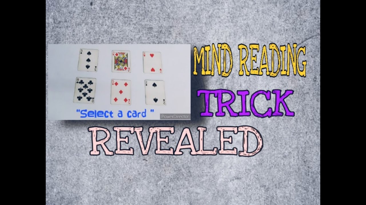 Famous Mind Reading Trick Revealed Magic Tutorial Youtube