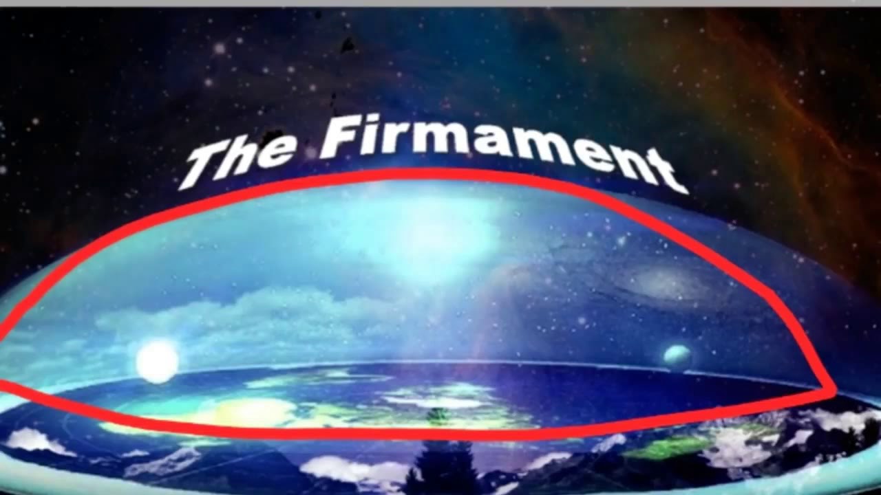 Firmament Captured During Sunset The Dome Above On Flat Earth Youtube