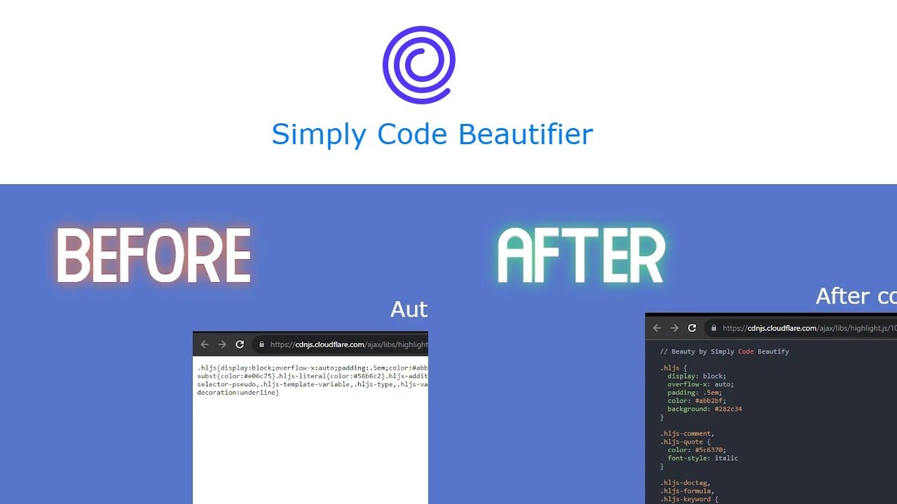 Chrome Extension Simply Code Beautify Youtube