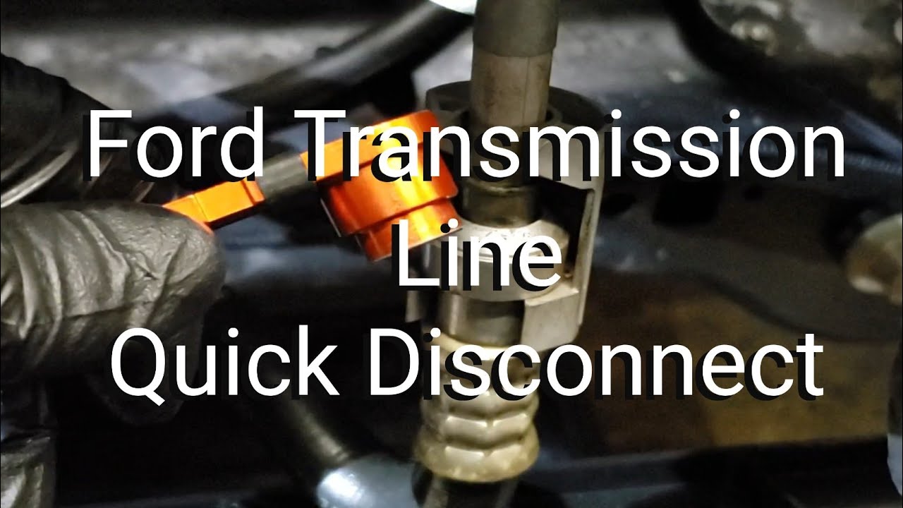 How To Disconnect Transmission Lines From Radiator