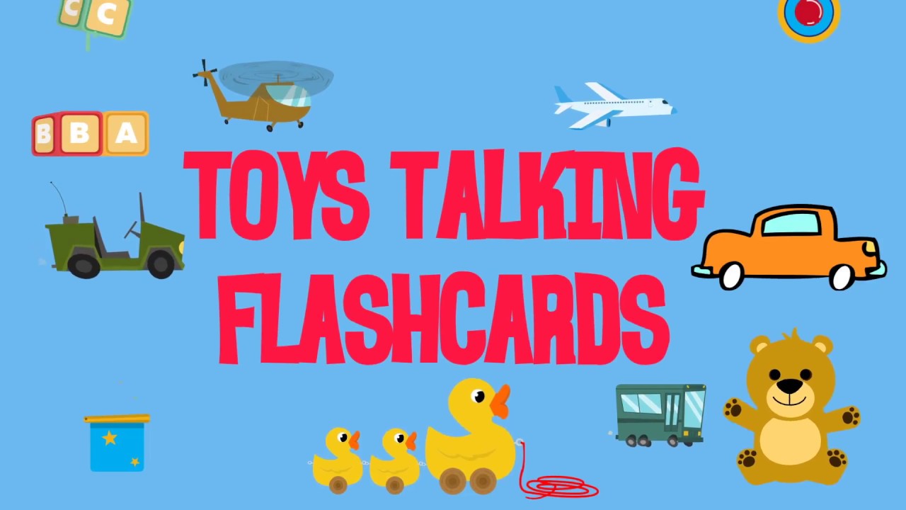 Toys Talking Flashcards Youtube
