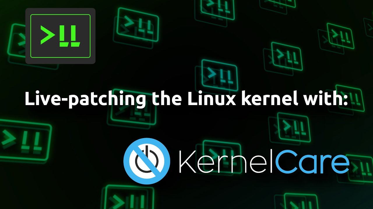 Live Patching The Linux Kernel With Kernelcare Youtube