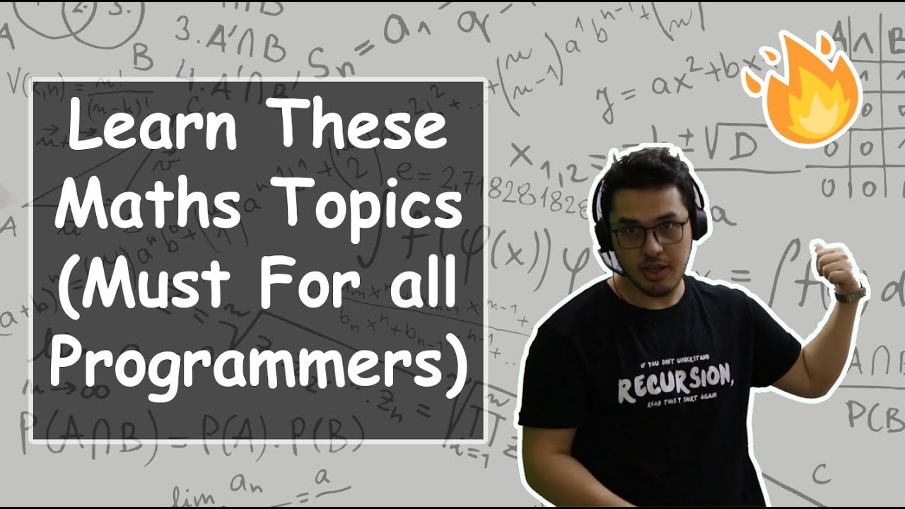 How Much Maths Is Needed For Programming Youtube