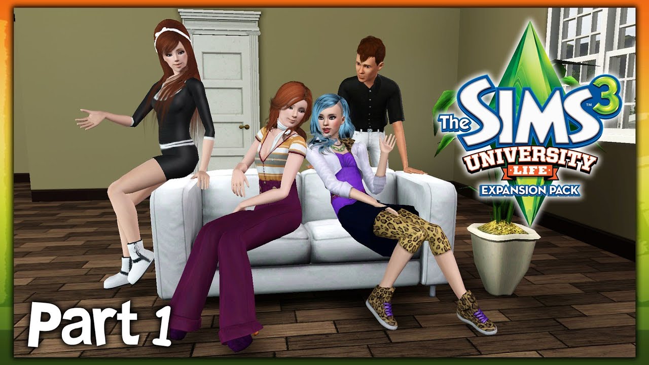 The Sims 3 University Life Lets Play The Sims 3 University Part 1