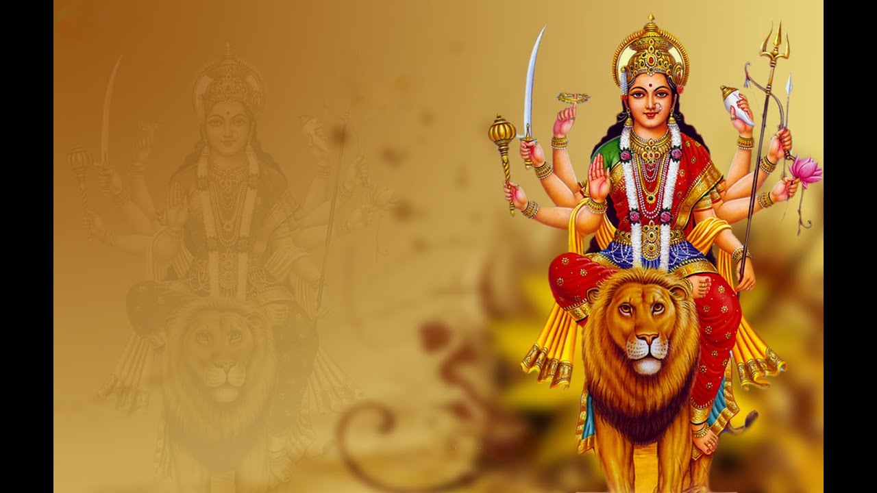 Shri Durga Sapta Shloki With Lyrics Sanskrit English Durga