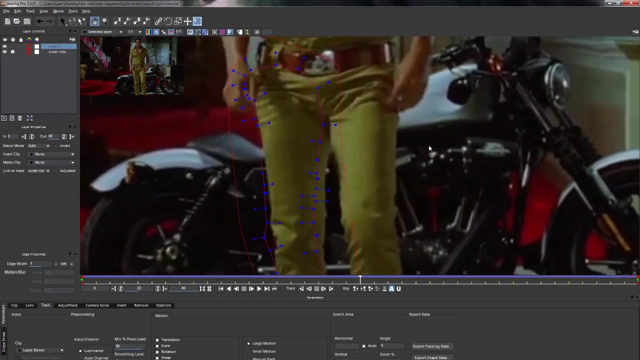 Mocha Pro Rotoscoping Tutorial Bopqetoys