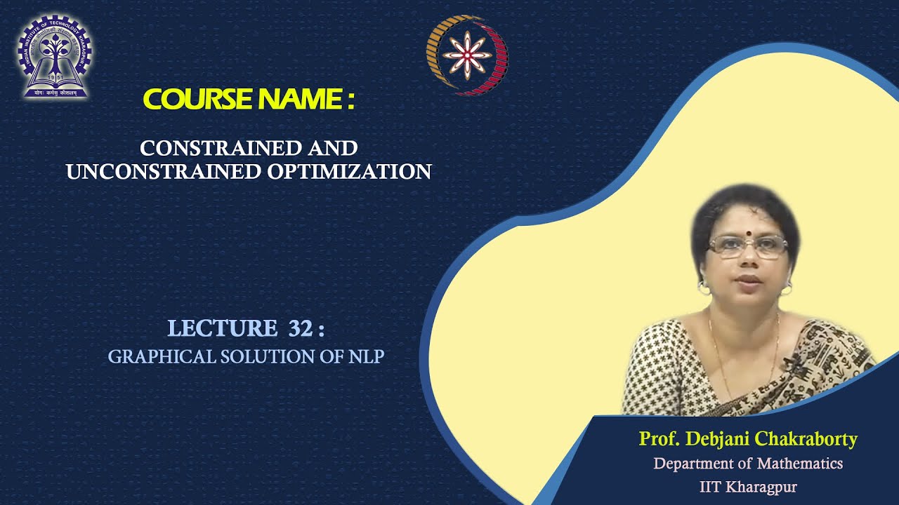 Lecture 32 Graphical Solution Of Nlp Youtube