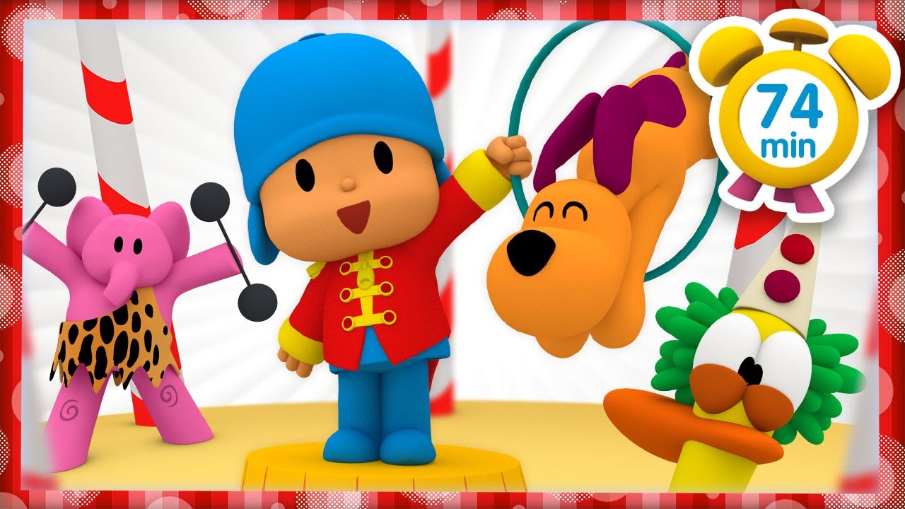 рџћє Pocoyo Italiano Il Circo Spaziale 74 Min Video E Cartoni Animati