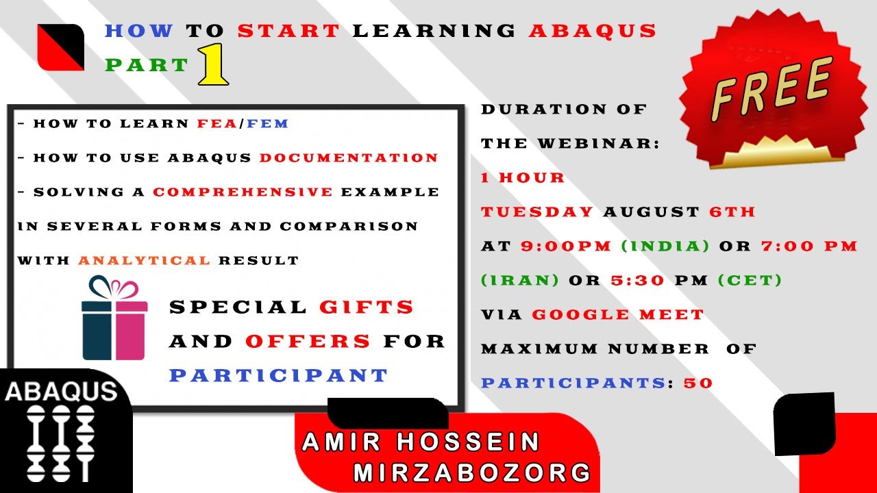 How To Start Learning Abaqus Youtube