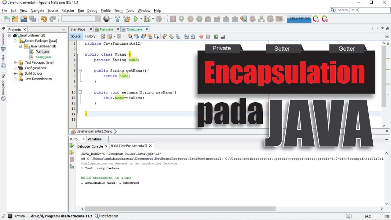 8 Java Encapsulation Youtube