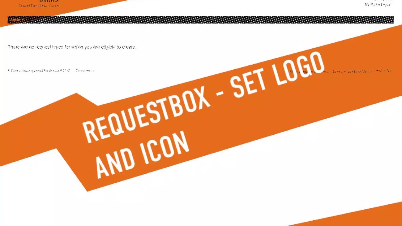 Requestbox Change Logo And Icon Youtube