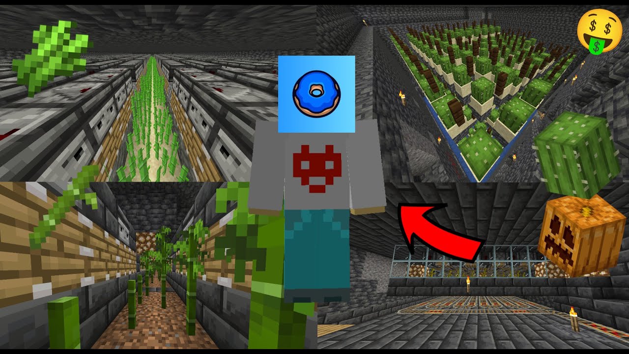 Rating Every Farm On Donut Smp Youtube