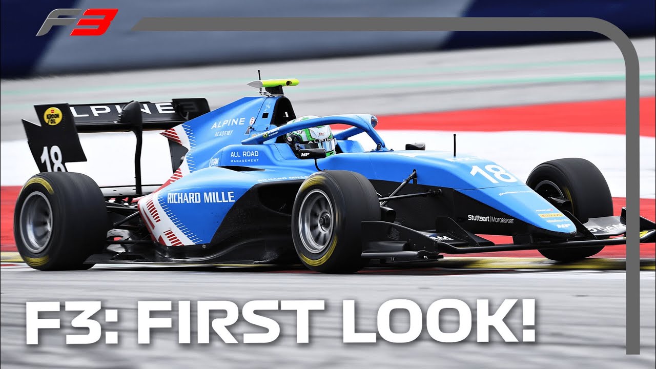 First Look At The 2021 Fia Formula 3 Championship F3 Testing Youtube