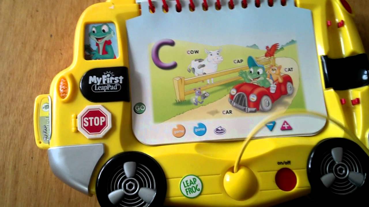 My First Leap Pad De Leap Frog Planbaby Youtube