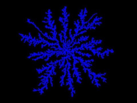 Brownian Tree In C Youtube