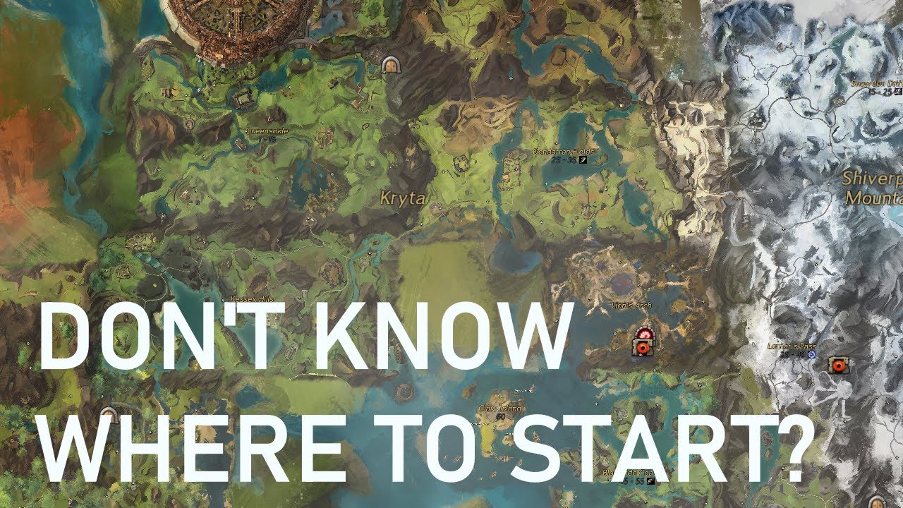 How To Start Gw2 New Player Guide Youtube