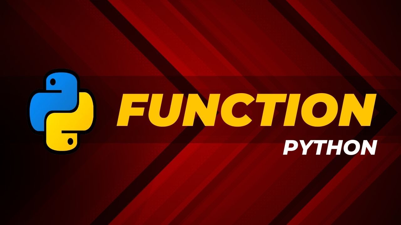 Dasar Python 17 Function Youtube