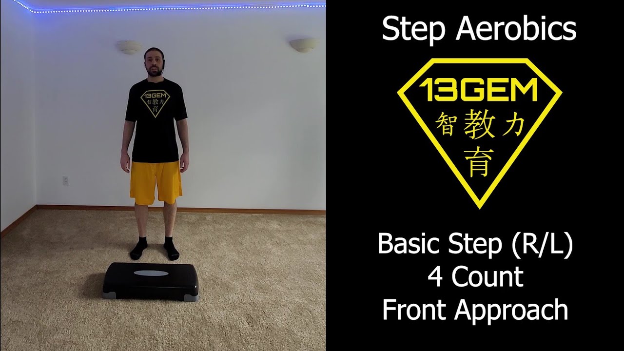 Step Aerobics Basic Step Teach Youtube