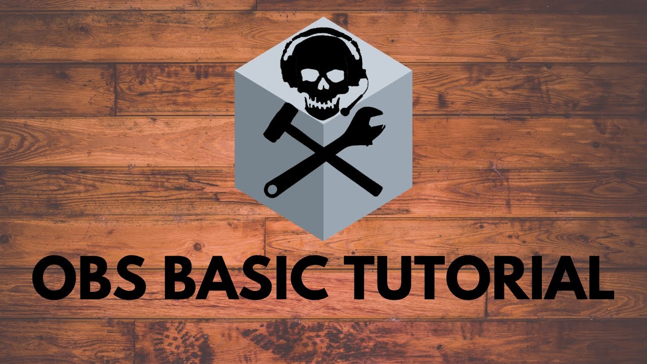 Obs Basic Tutorial Youtube
