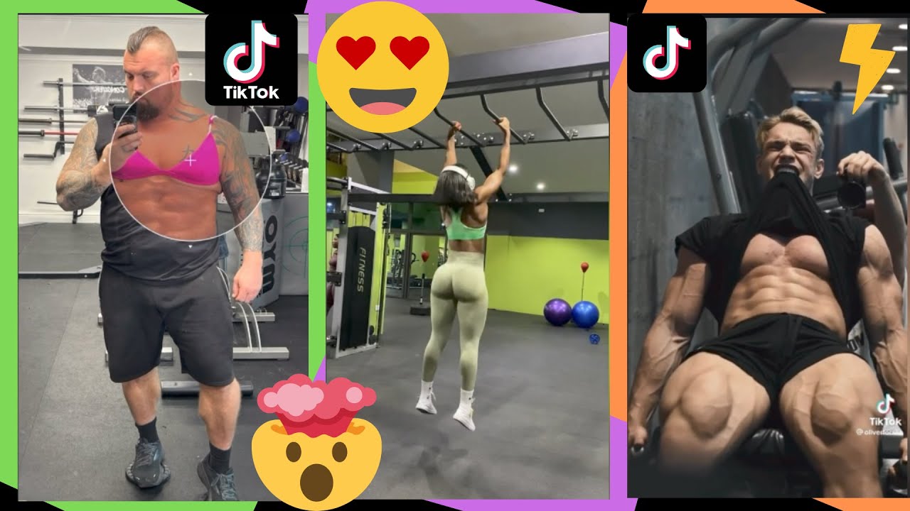 3 Minutes Of Relatable Gym Tiktok ёяшо Tiktok Compilation Gym Motivation