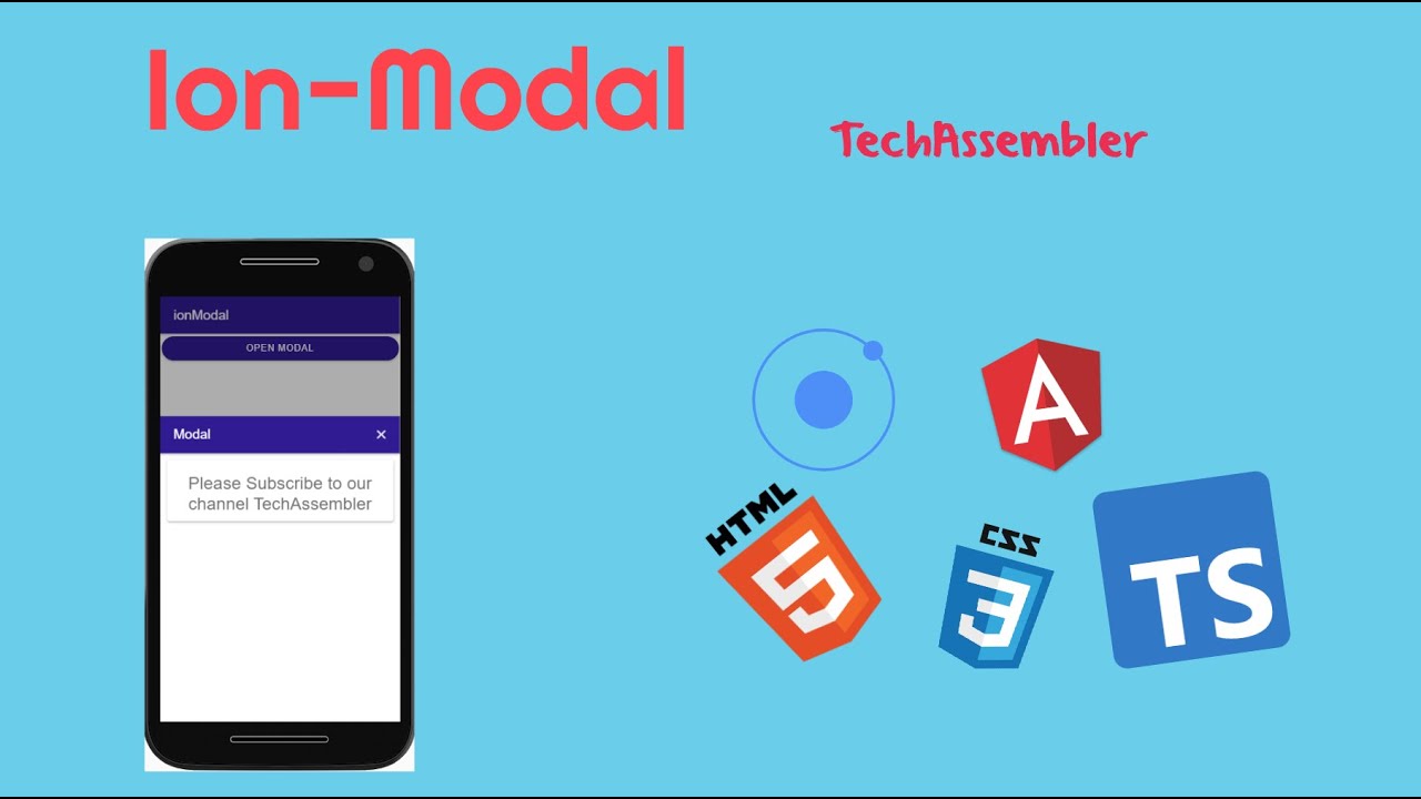 Ionic 5 16 Ion Modal In Detail Youtube