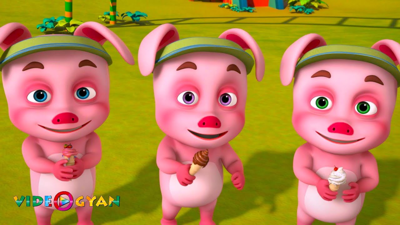 Three Little Pigs Went To A Fair Oinkidz Songs Nursery Rhymes