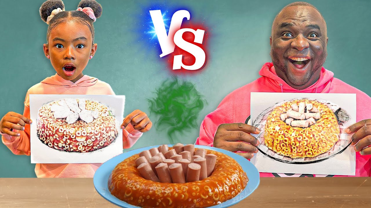 Draw It Or Eat It Food Challenge Whoever Makes The Worst Drawing Eats