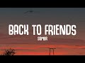 Sombr Back To Friends Lyrics How Can We Go Back To Being Friends Rap ...