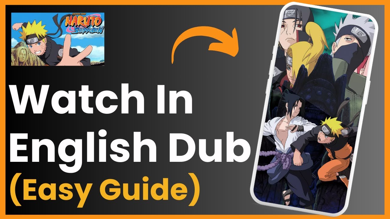 How To Watch Naruto Shippuden In English Dub Youtube