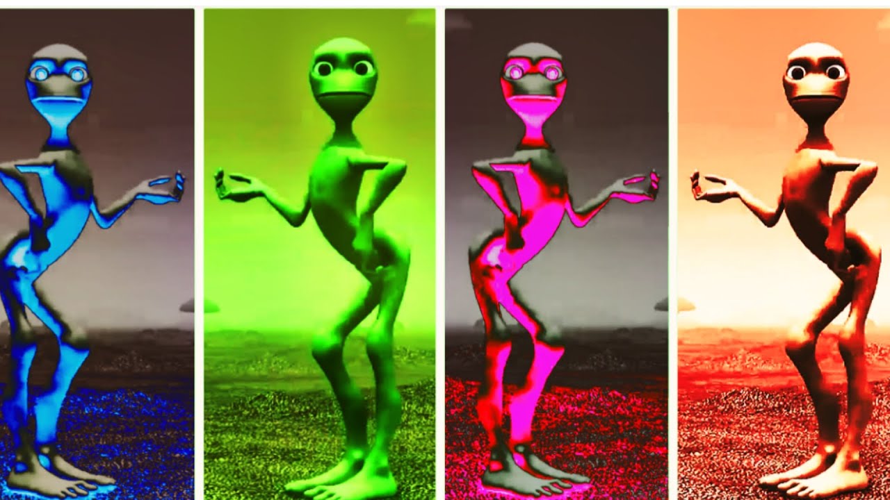 Green Alien Dance Mega Battle El Chombo Cutty Ranks Official Song