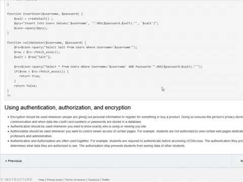 Php Authentication Authorization Encryption Youtube