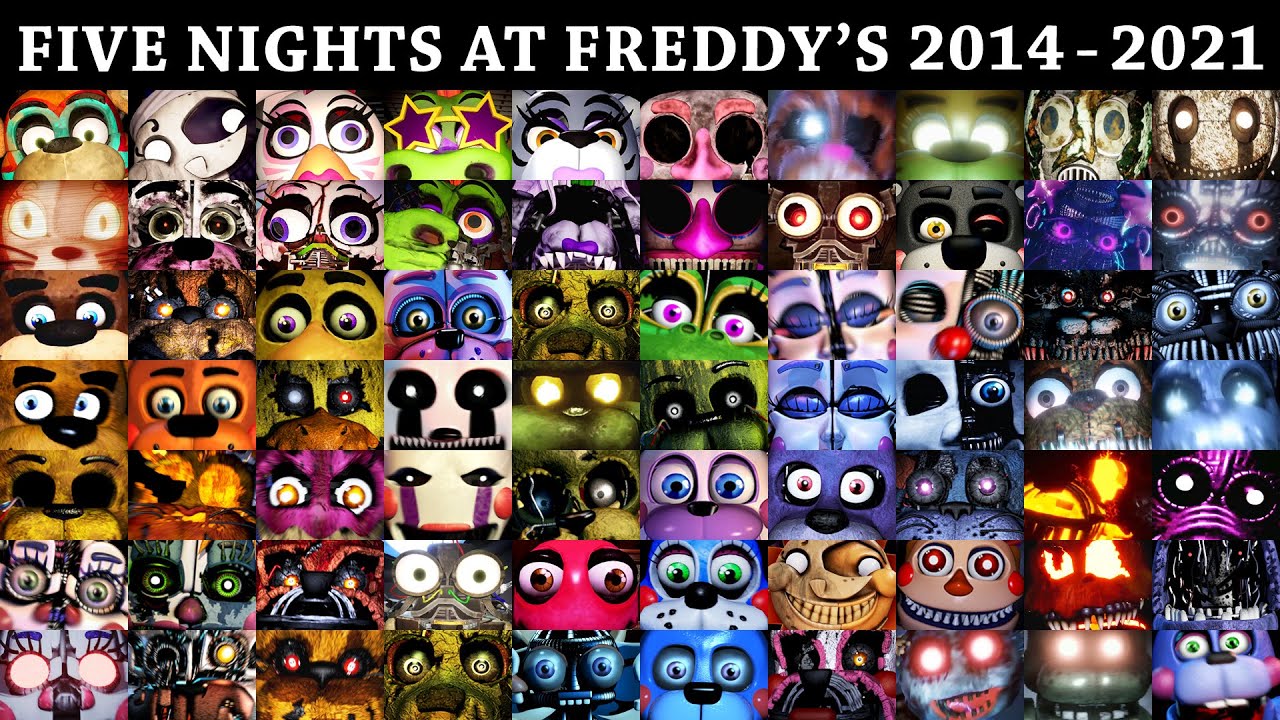 Fnaf 3 All Animatronics Jumpscares