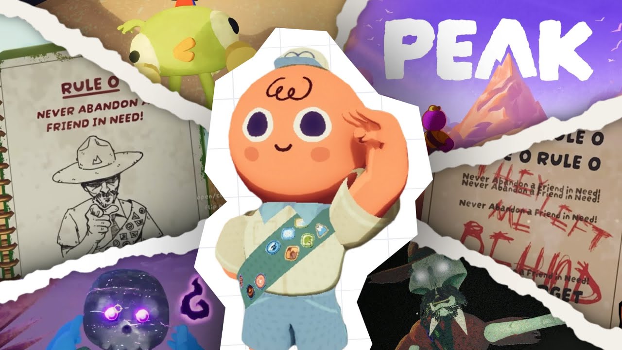 The Surprisingly Subtle Lore Of Peak Youtube