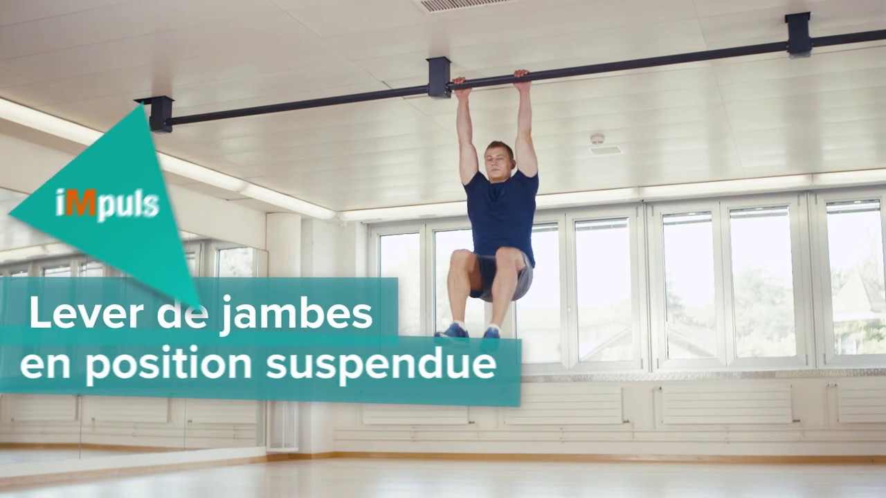 Impuls Lever De Jambes En Position Suspendue P Ex Au Montant D Une